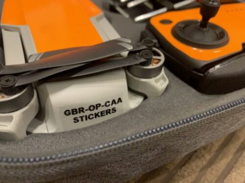 Operator ID Stickers – CAA Regulatory Stickers | MJ UAV - Photography ...